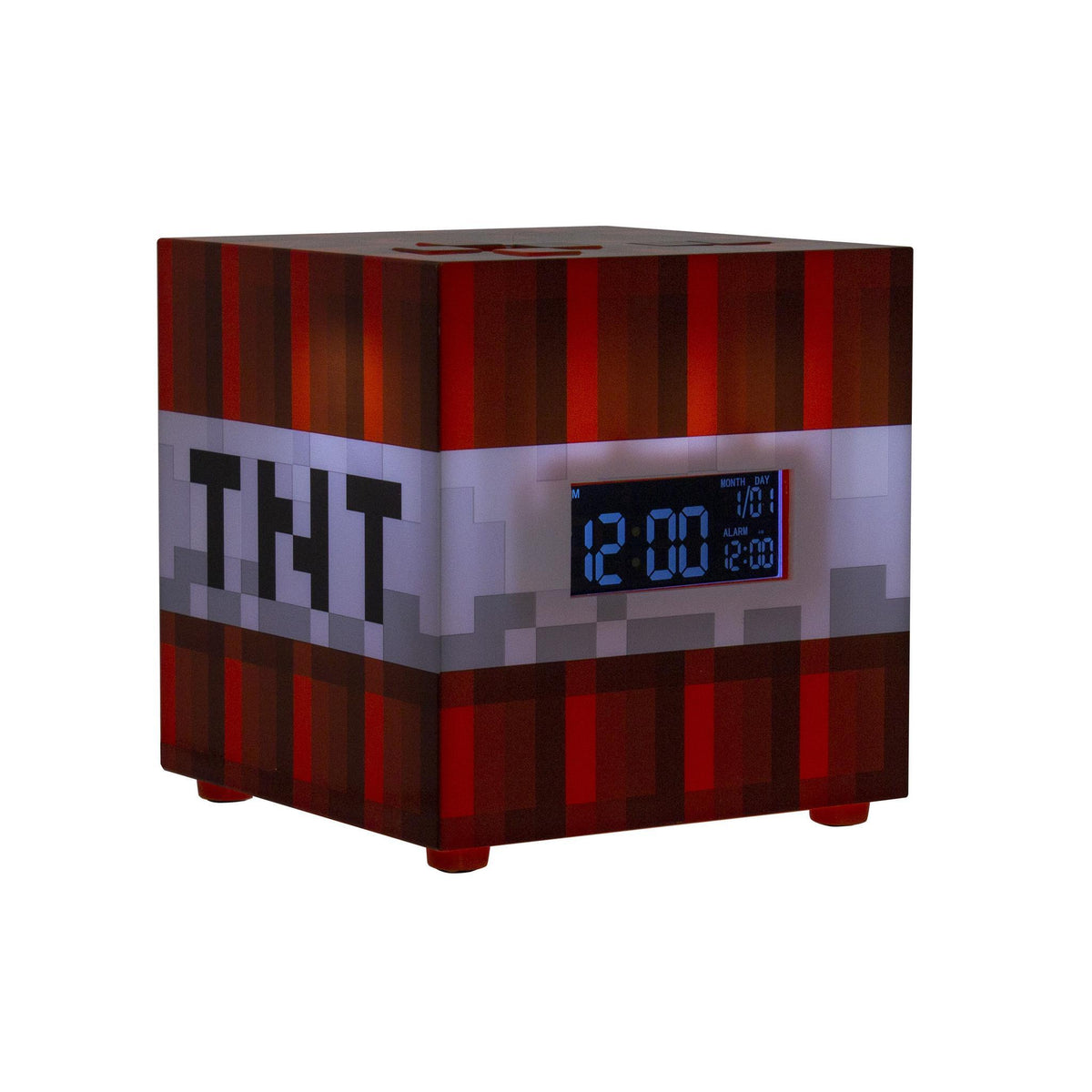 Officially Licensed Minecraft TNT Alarm Clock – Q-View