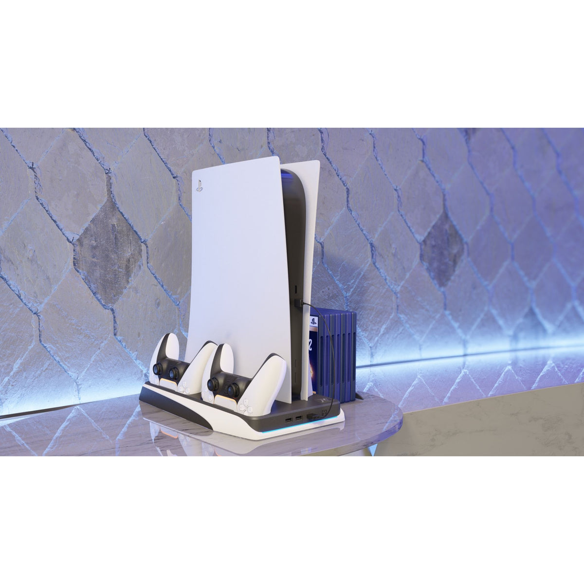 PlayStation 5 Cooling Charging Docking Station, Controller Charger and ...